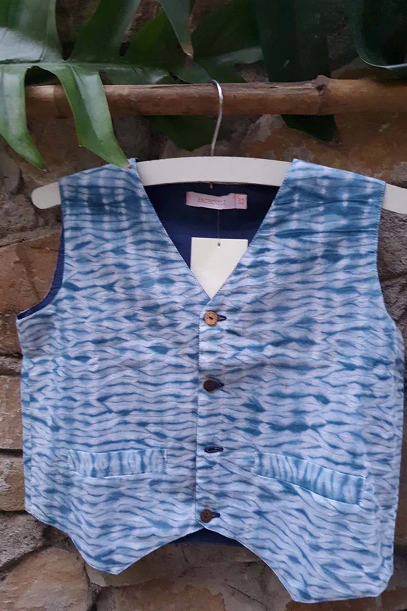 Koti Boys Shibori Blue