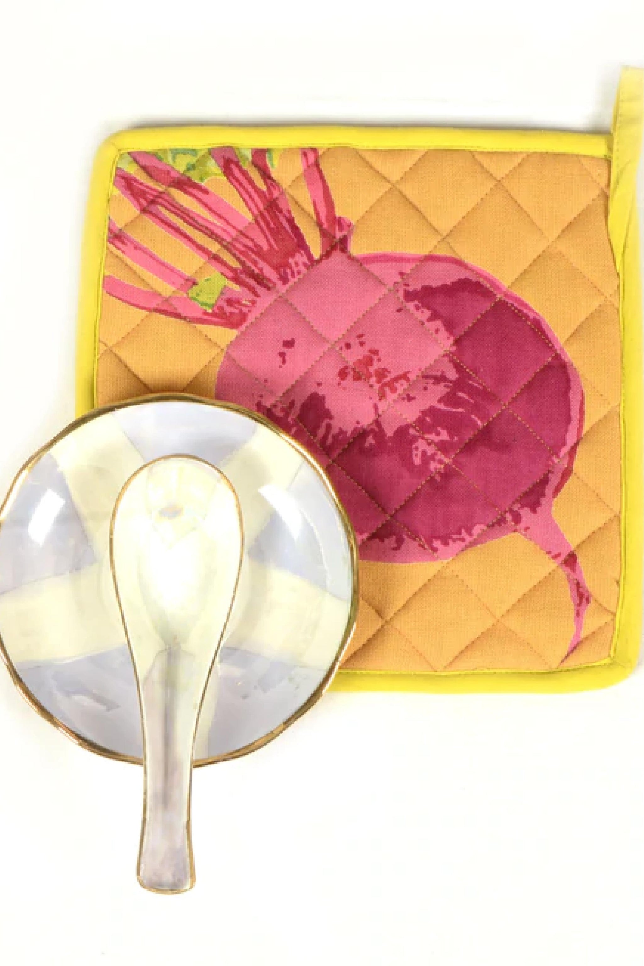 Beet Root Mustard - Pot Holder